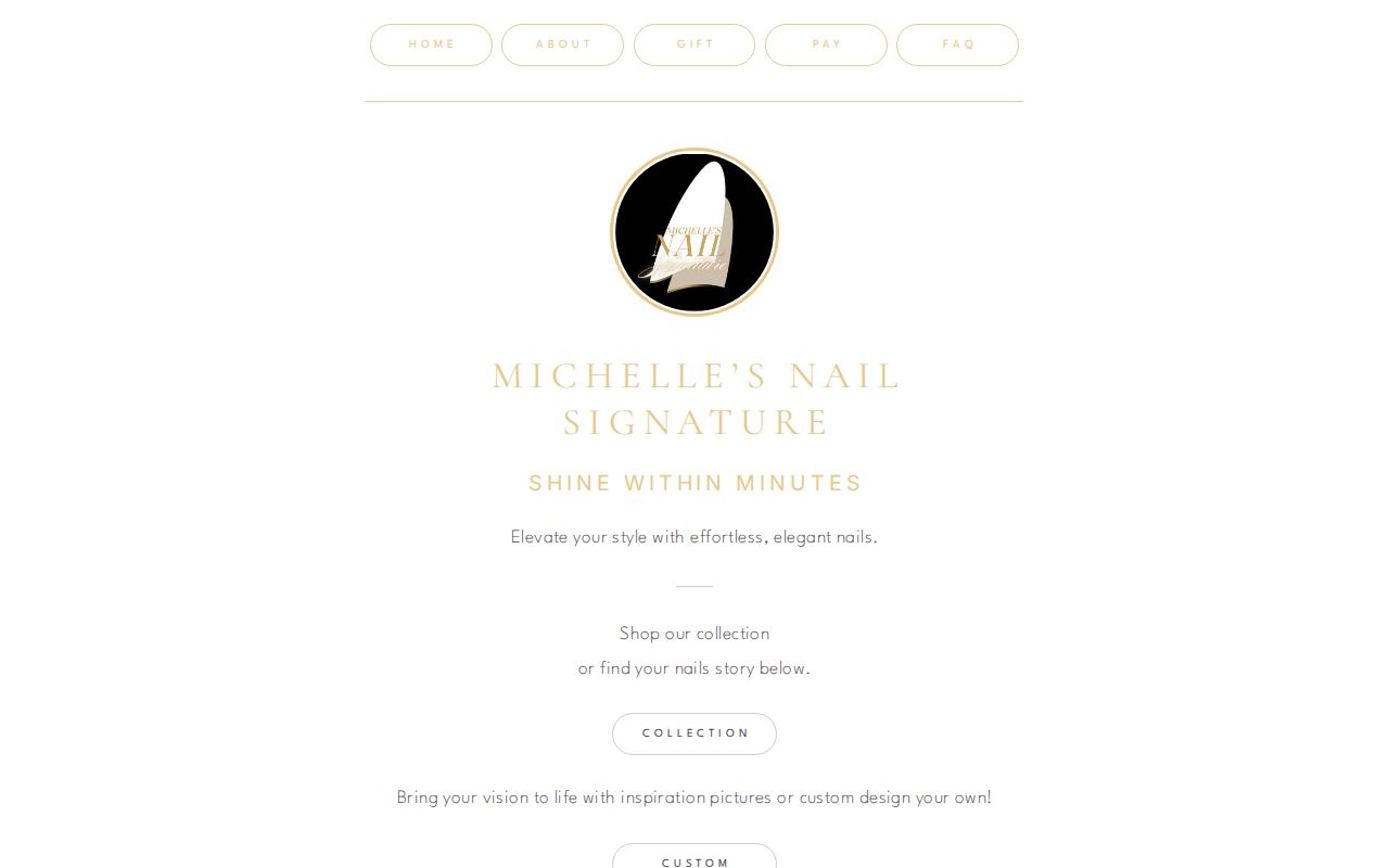 Michelle’s Nail Signature QR Code